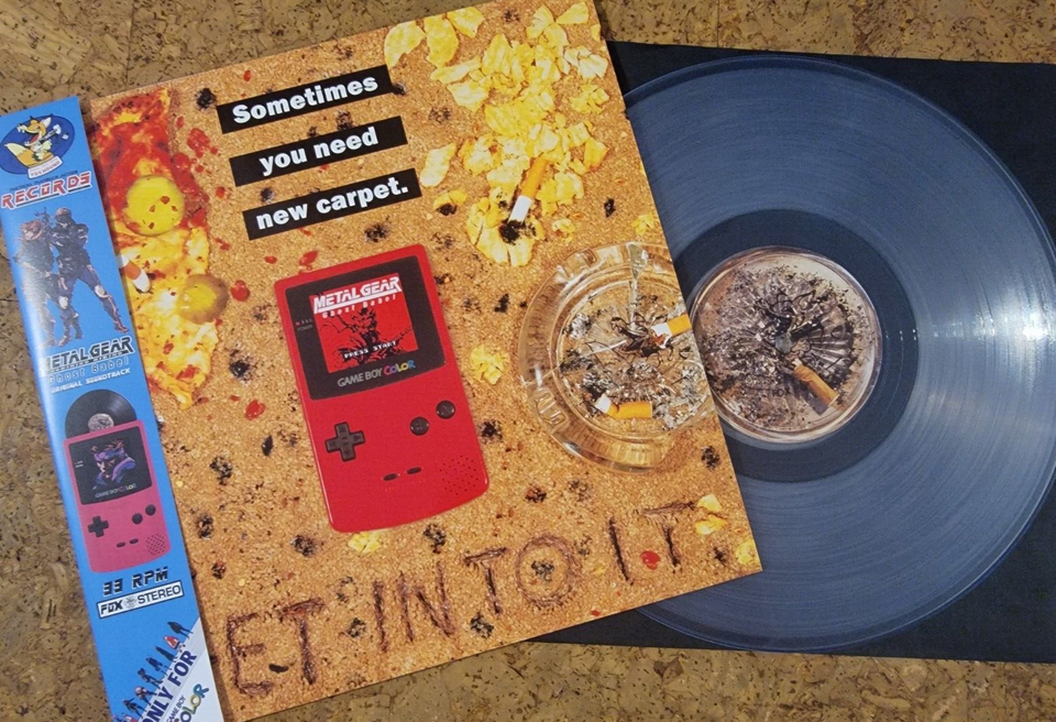 METAL GEAR Ghost Babel OST NEW Vinyl Game Soundtrack CLEAR var Solid ...