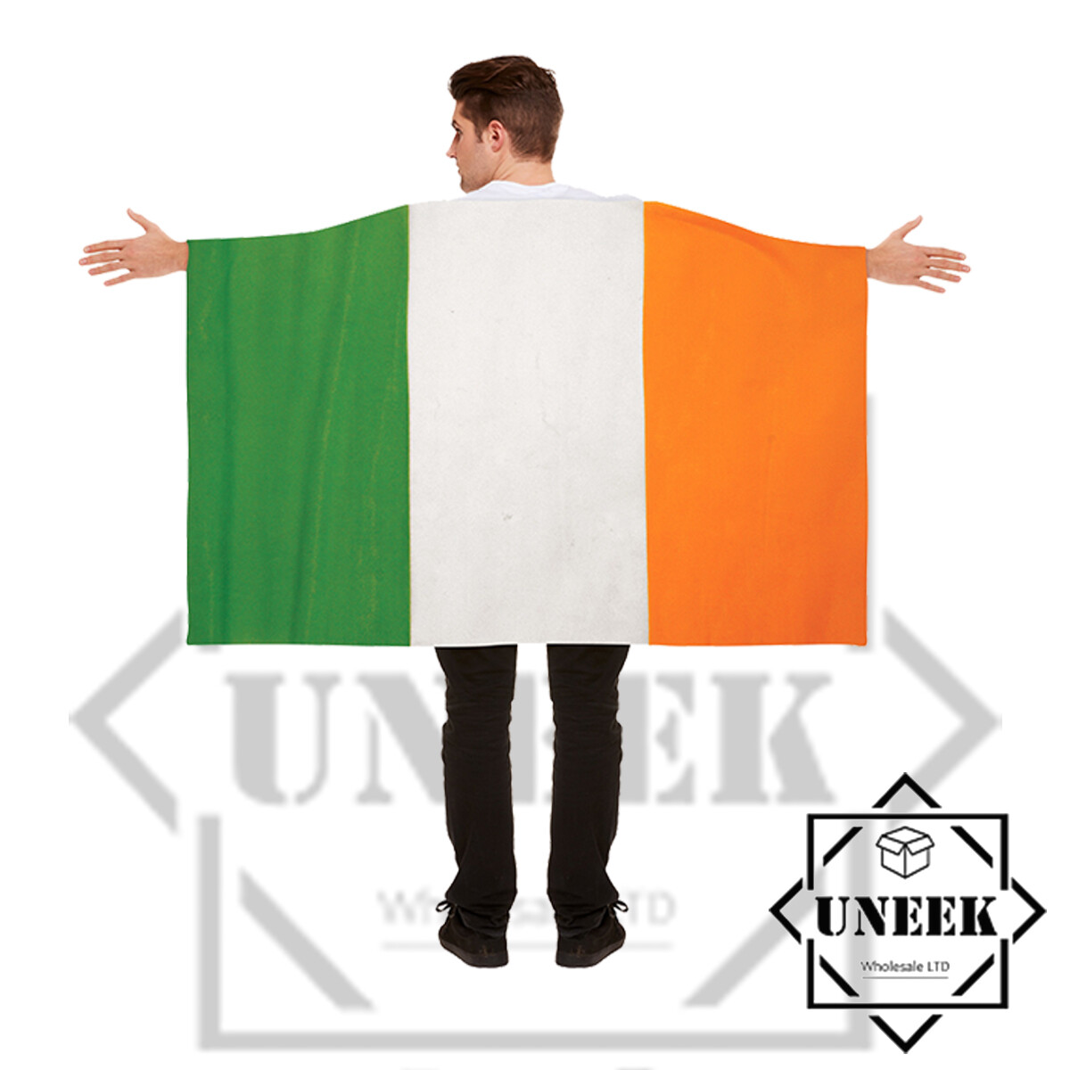 St. Patrick's Day Irish flag Republic of Ireland Bunting Cape Party ...