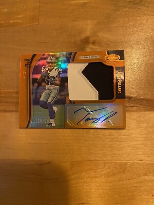 TONY POLLARD 2019 Certified Freshman Fabric RC Rookie Patch Auto RPA ...