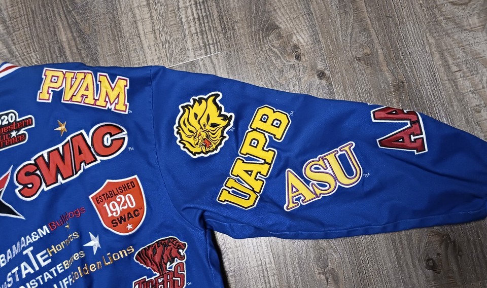 VINTAGE BIG BOY GEAR SOUTHWESTERN ATHLETIC CONFERENCE SWAC HBCU JACKET ...