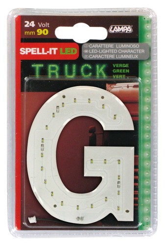 Spell-It Led, 90 mm, 24V - Verde - G 8000692988152 | eBay