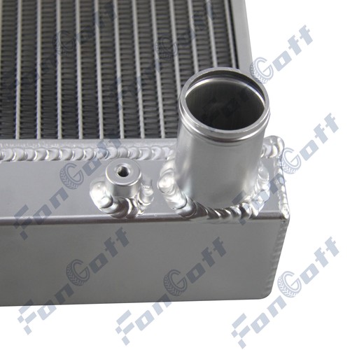 2 Row Aluminum Radiator for VW Scirocco Pro Stock Style Drag Racing Use ...