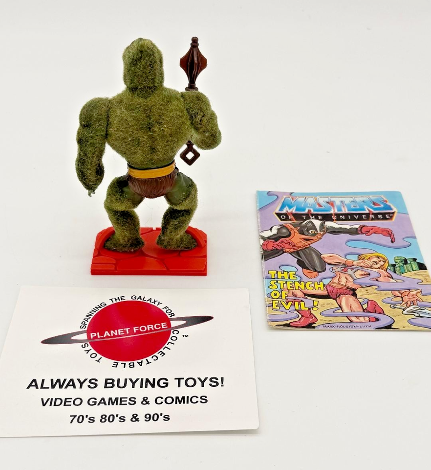 1985 Moss Man w/ Comic Complete Vintage MOTU Figure | eBay