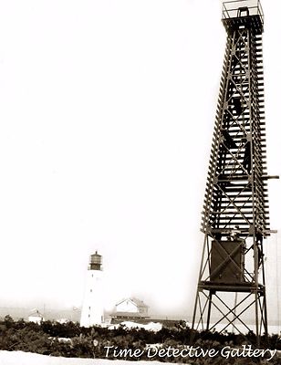 Mispillion Lighthouse Beacon Tower, Milford, Delaware 1924 Historic ...
