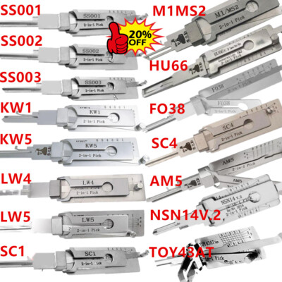 Unlock Stainless Steel Doors with a Master Key SC1 KW5 SS001 M1/MS2 KW1 ...