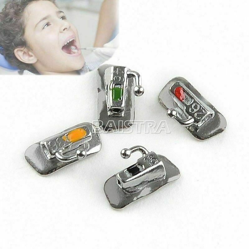 50x AZDENT Dental Bracket 1st Molar Roth 022 Buccal Tube Bondable Non ...