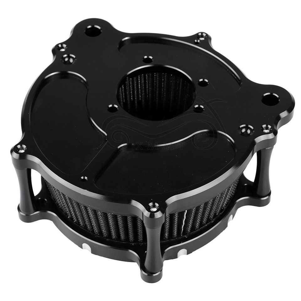 Air Cleaner Intake Filter For Harley Touring Dyna Softail Road Glide ...