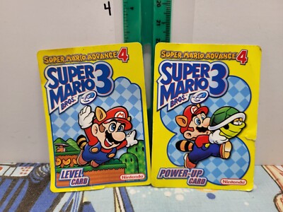 Lot Of 2 Super mario 3 E Reader Cards | eBay