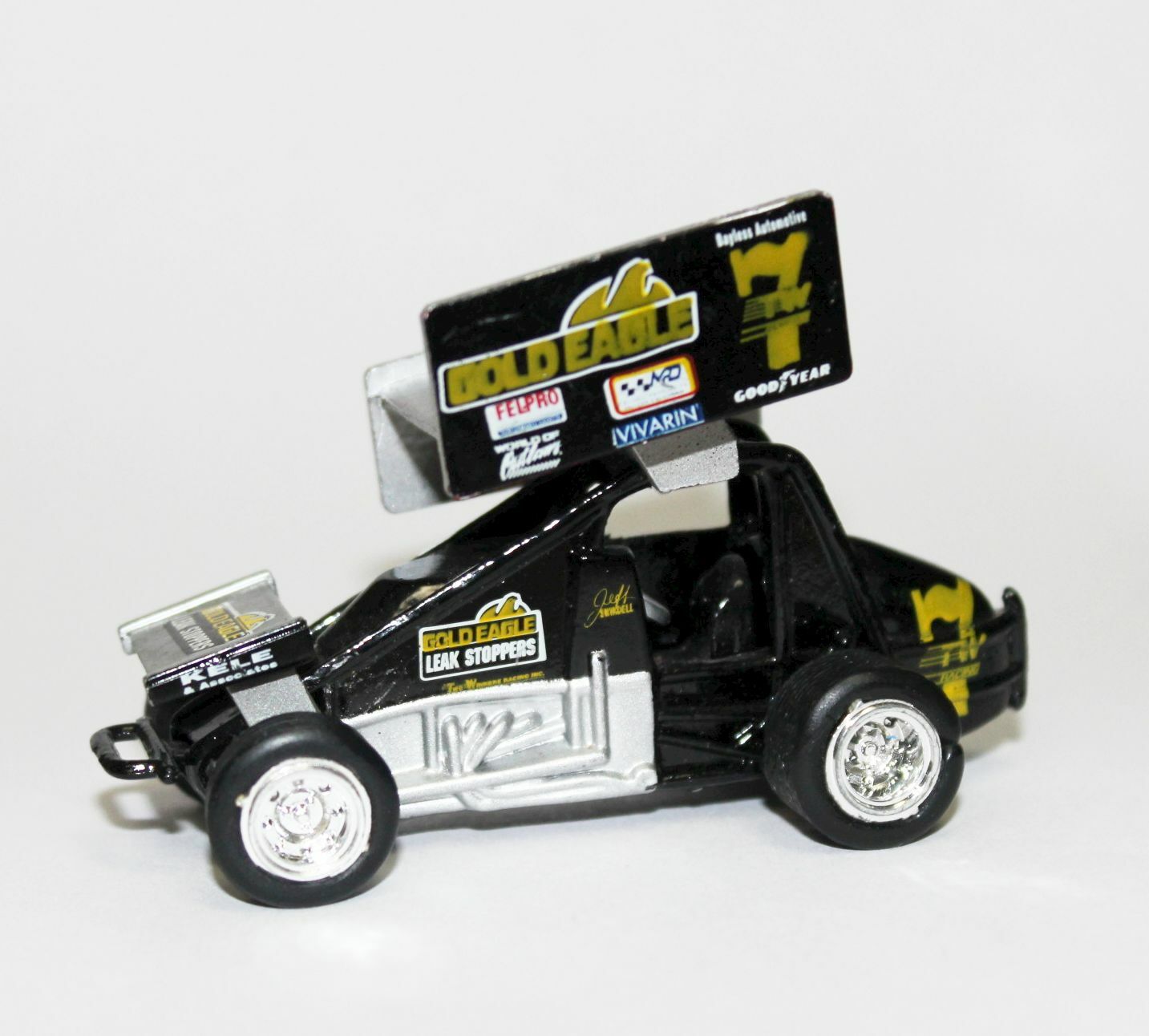 1:64 Scale Racing Champions World of Outlaws Sprint Car Race Jeff ...