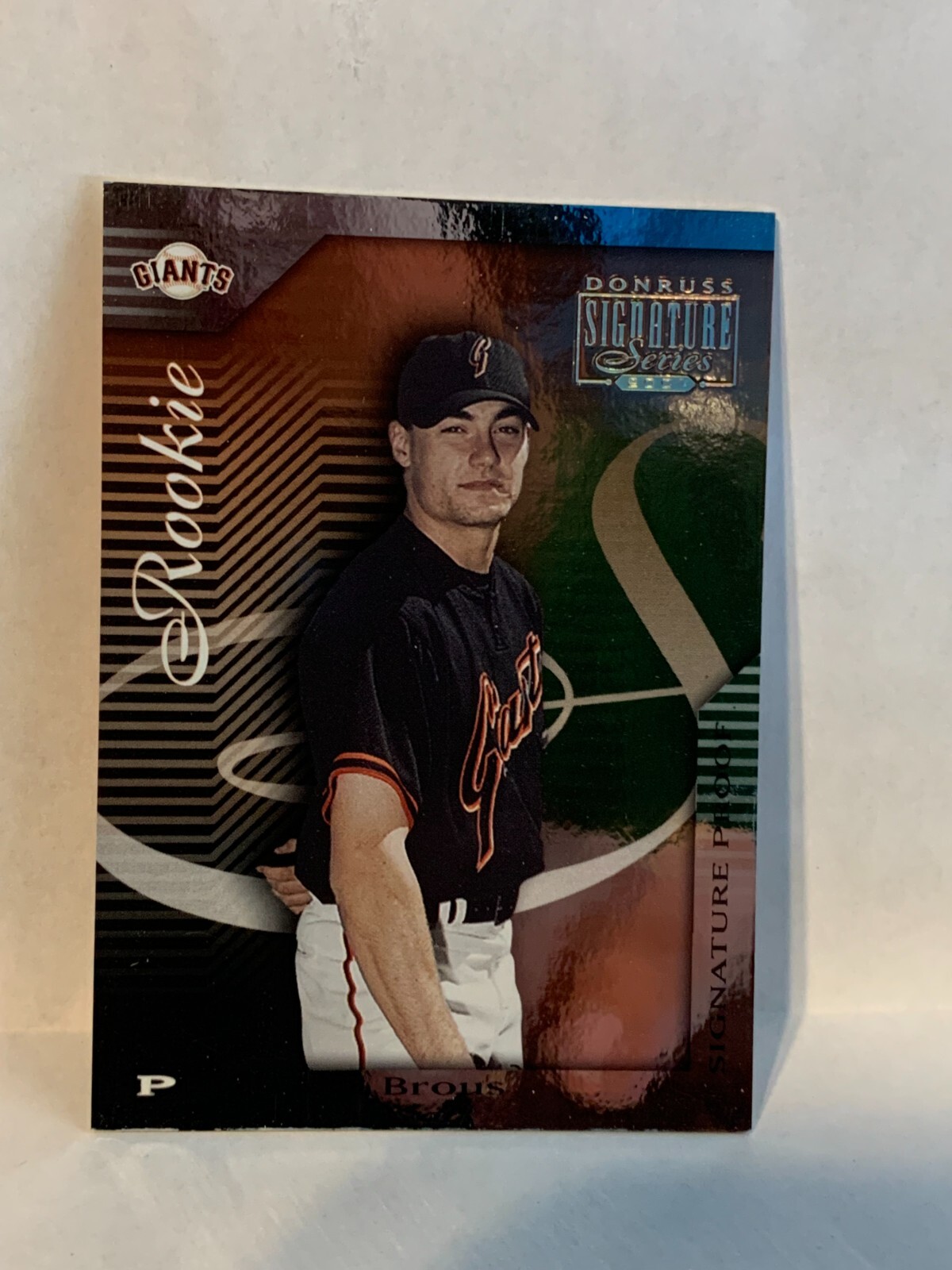 2001 Donruss Signature Proofs #186 David Brous - Serial #'d/25 | eBay