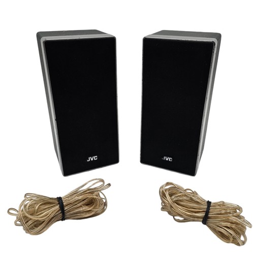 Pair of JVC SP-THD5S Home Theater Surround Sound Speakers Bookshelf ...
