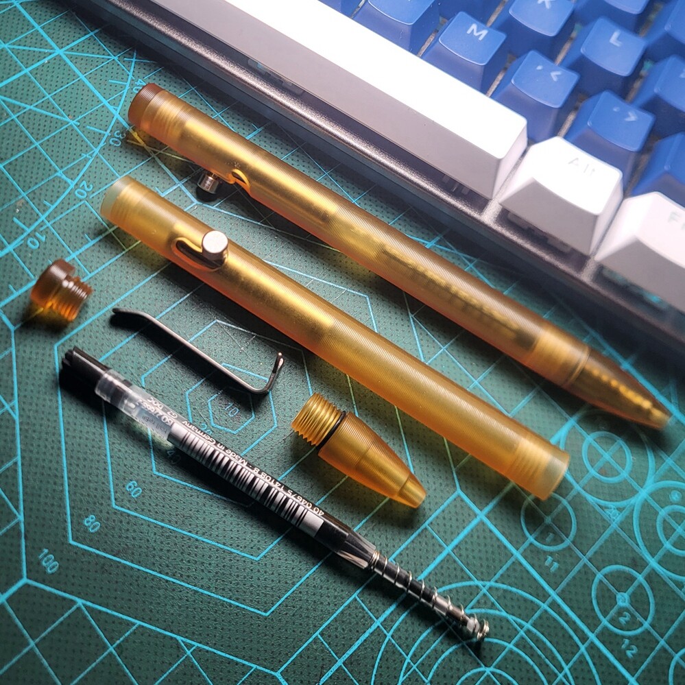 Titanium Alloy Polyetherimide ULTEM Rollerball Pen Ballpoint Gel Pen G2 ...