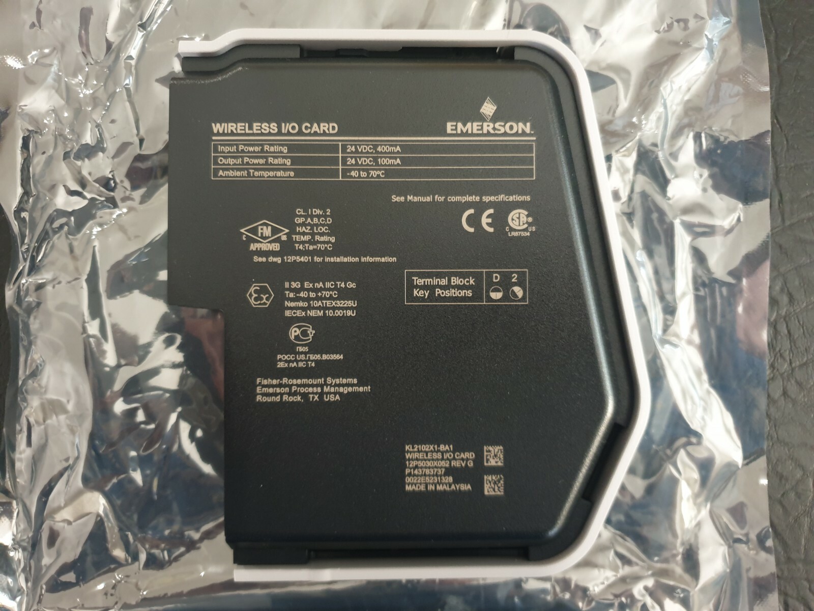 SE4801T03 KL2102X1-BA1 Emerson CHARM Wireless I/O card | eBay