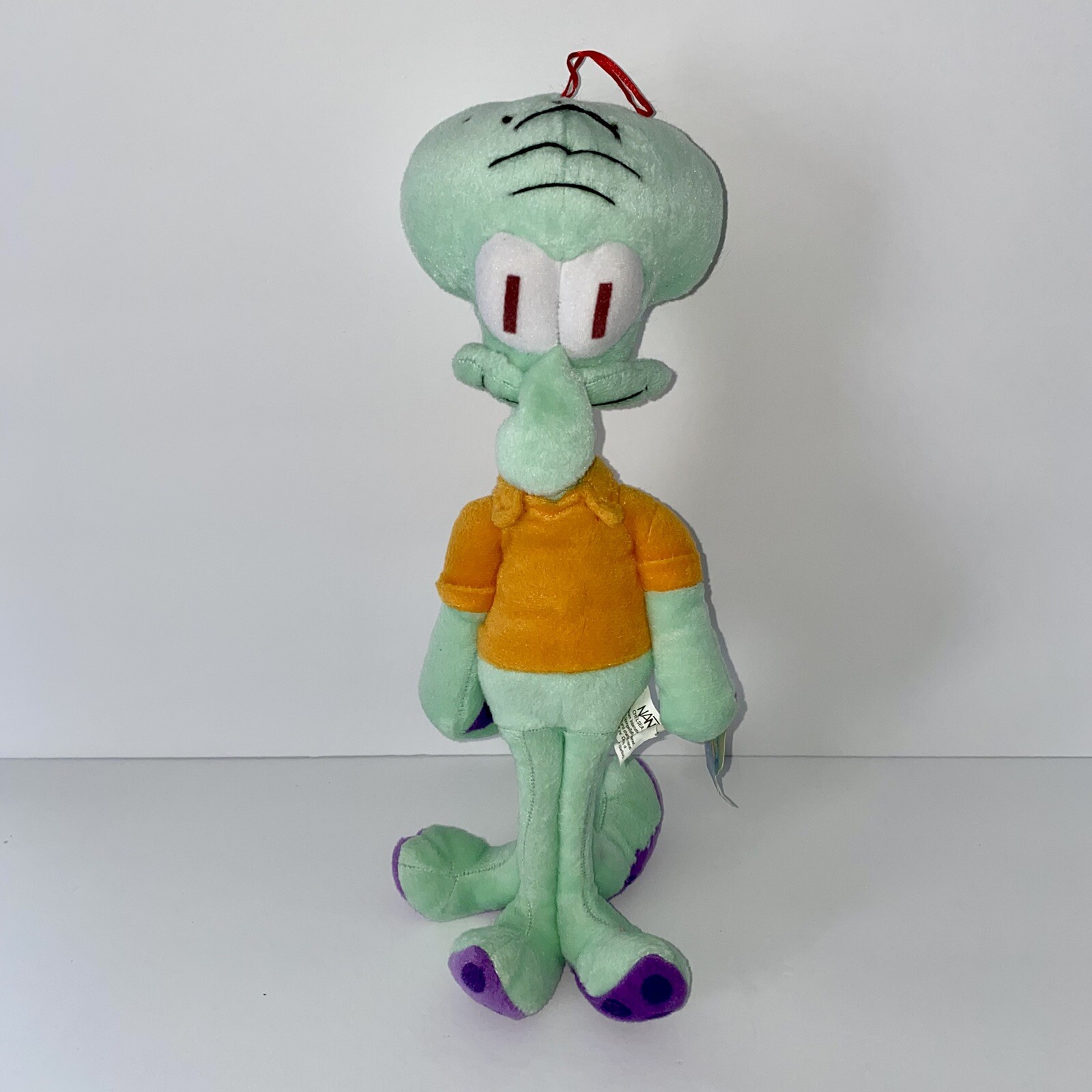 SpongeBob SquarePants Squidward Plush Doll 14” Bendable 2002 Nanco ...