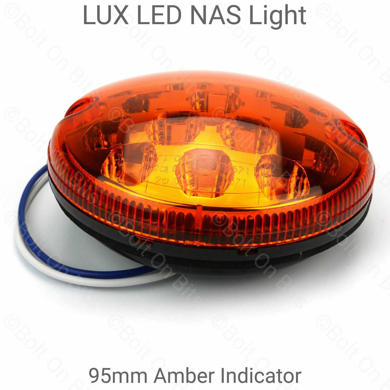 6 RDX LUX LED REAR NAS Lights Easyfit Plinths Relay 90/110 Defender ...