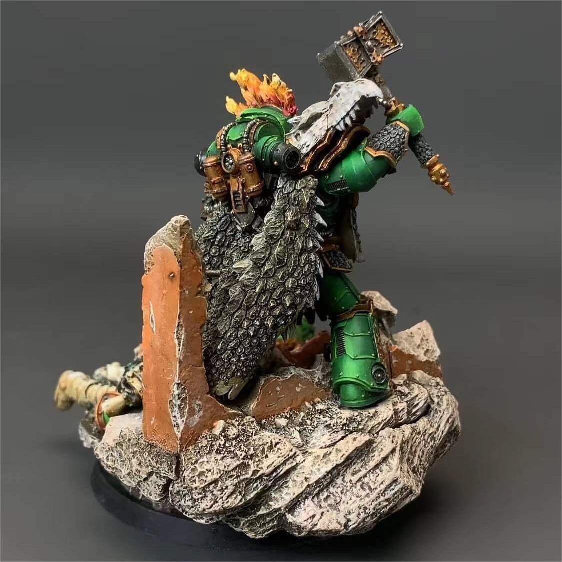 Vulkan Primarch Of The Salamanders Warhammer the Horus Heresy army pro ...
