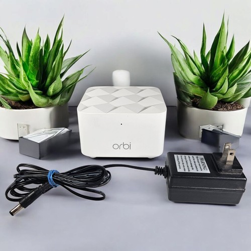 NETGEAR [RBS10] Orbi Mesh WiFi Add-on Satellite with Power Cord ...