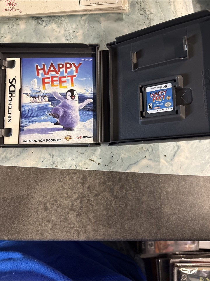 2006 Happy Feet For Nintendo DS By Midway Complete in Box With Manual ...