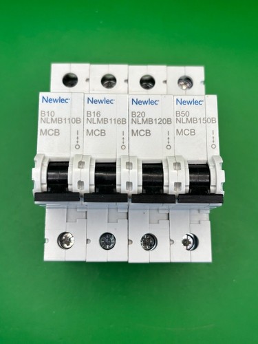 Newlec MCB B10 NLMB110B B16 NLMB116B B20 NLMB120B B50 NLMB150B - Brand ...