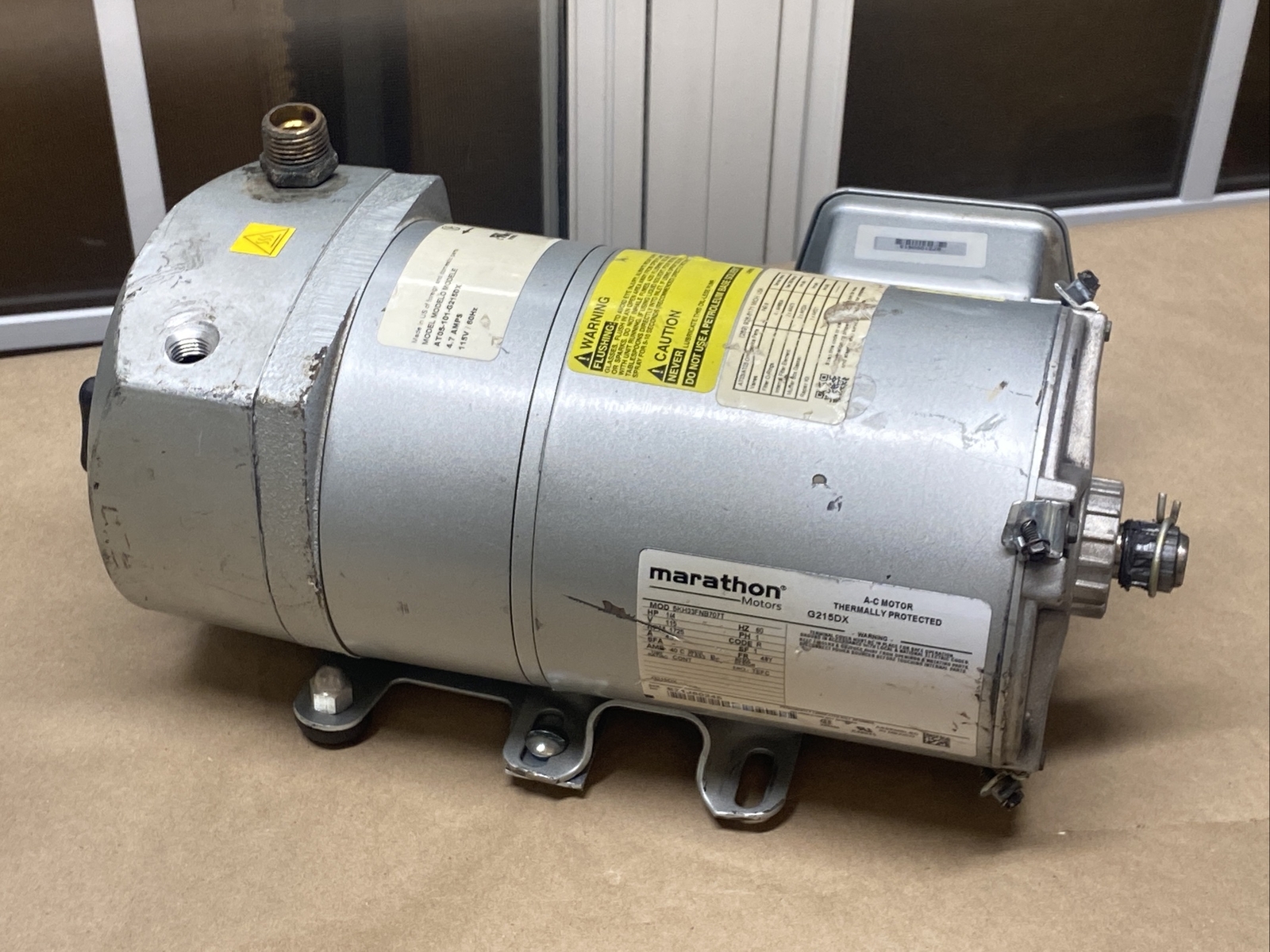 GAST AT05-101-G215DX ROTARY VANE SEPTIC AIR PUMP | eBay