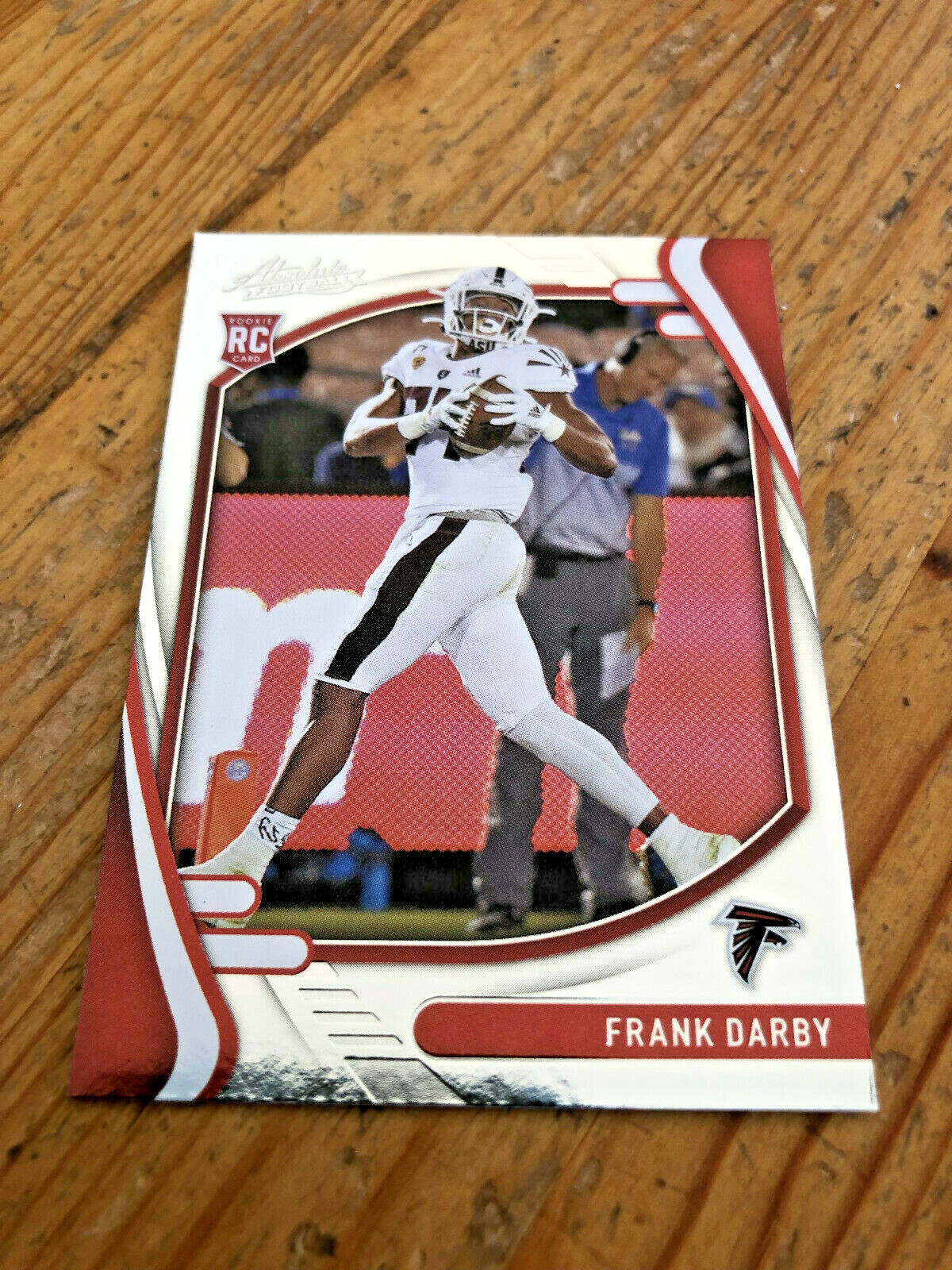 2021 Absolute Football Frank Darby Rookie Card - #186 - Atlanta Falcons ...