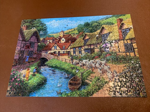 WHSmith /Life In The Country/Complete 500 Piece Jigsaw Puzzle 🧩 Made ...
