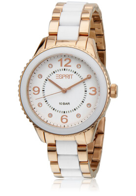 Esprit Ladies Marin Lucent Rose Gold Watch Brand New In Box Original ...