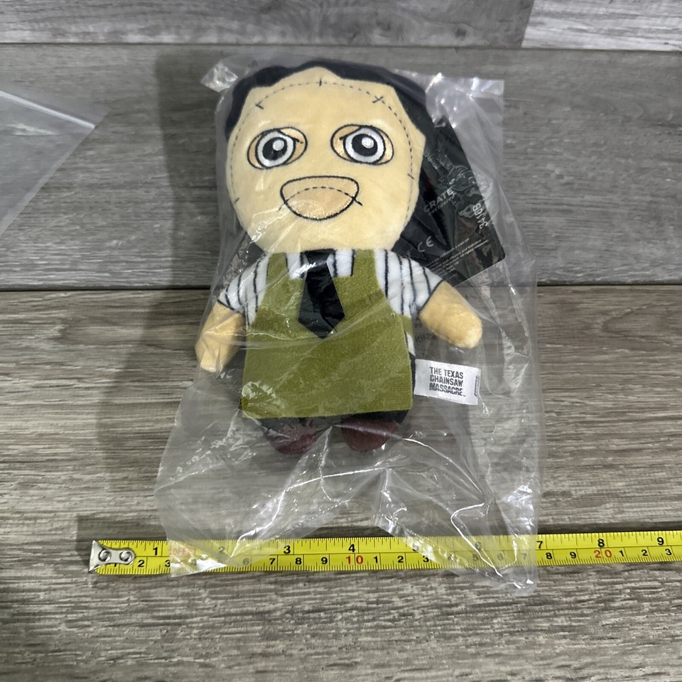 NEW Texas Chainsaw Massacre Leatherface 8" Plush Horror KidRobot Loot ...