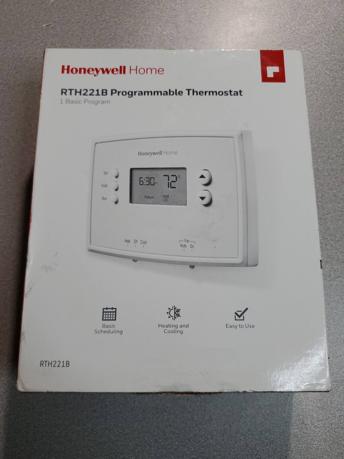 Honeywell 1-Week Programmable Thermostat (RTH221B1039) 785577812415| eBay