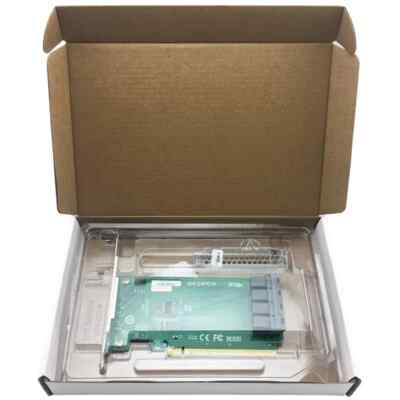 New U.2 NVMe SSD SFF8643 to SFF-8639 NVMe U.2 PCIe x16 Quad Port ...