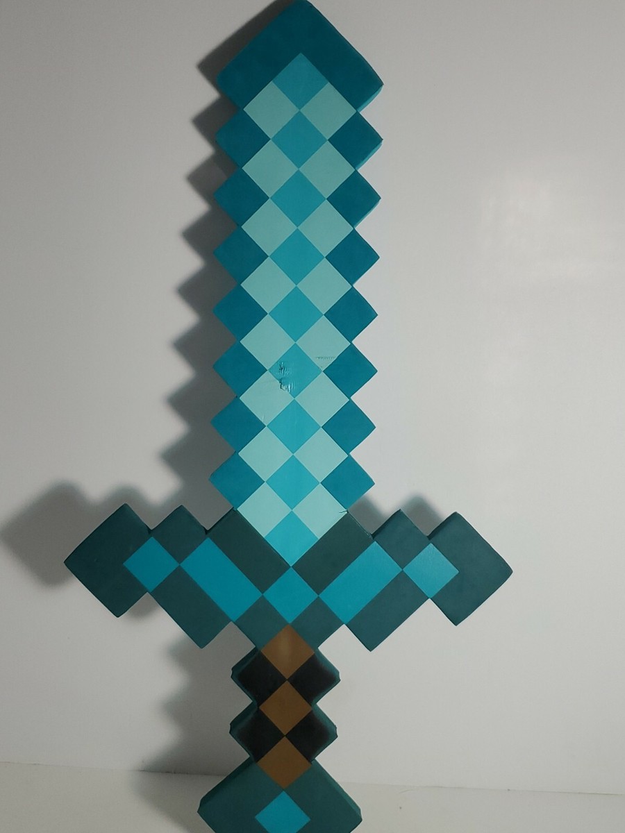 Life Size Minecraft Sword Template