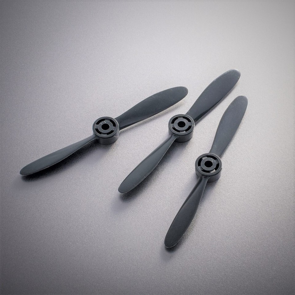 3x Cox .049 & .051 Model Engine 4.5x4 Gray High-Speed Propeller 049 ...