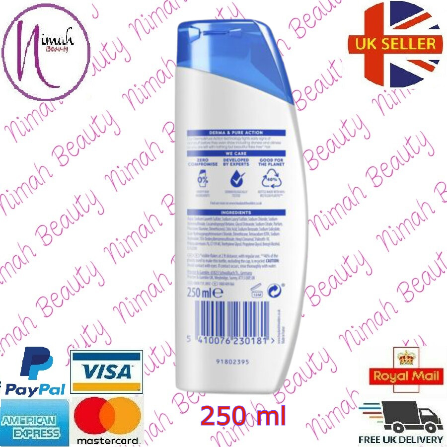 Head & Shoulders Anti-Dandruff Shampoo Apple Fresh Hydrates Softens ...