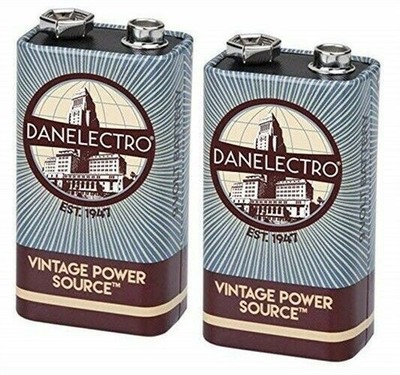 Danelectro Vintage 9V Battery | 2-Pack | eBay