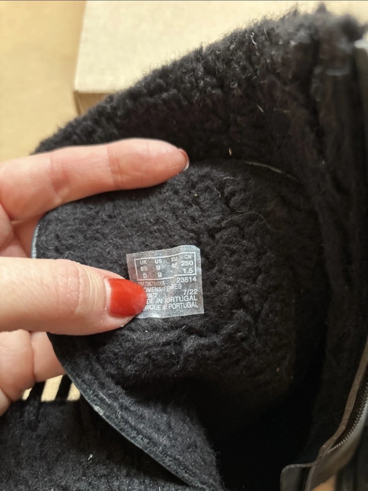 Clarks Black Boots Orinoco 2 Lace Womens Soft Leather Warm Winter Uk 6. ...