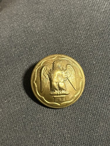 Rare WWII Italian Fascist Uniform Button–Eagle on Fasces–J.R. Gaunt ...