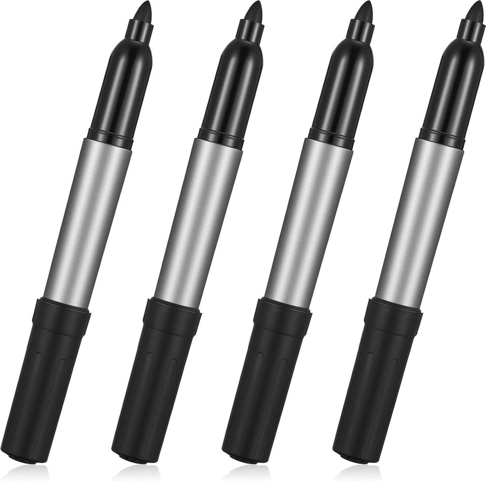 Cattle Ear Tags Markers Bulk Livestock Ear Tag Marking Pen Black Ink ...