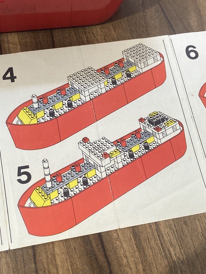 LEGO 312 Tanker Ship with Instructions Vintage | eBay UK