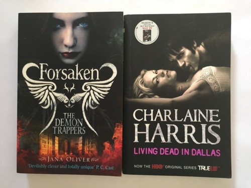 Living Dead in Dallas By Charlaine Harris & Forsaken- Demon Trappers By ...