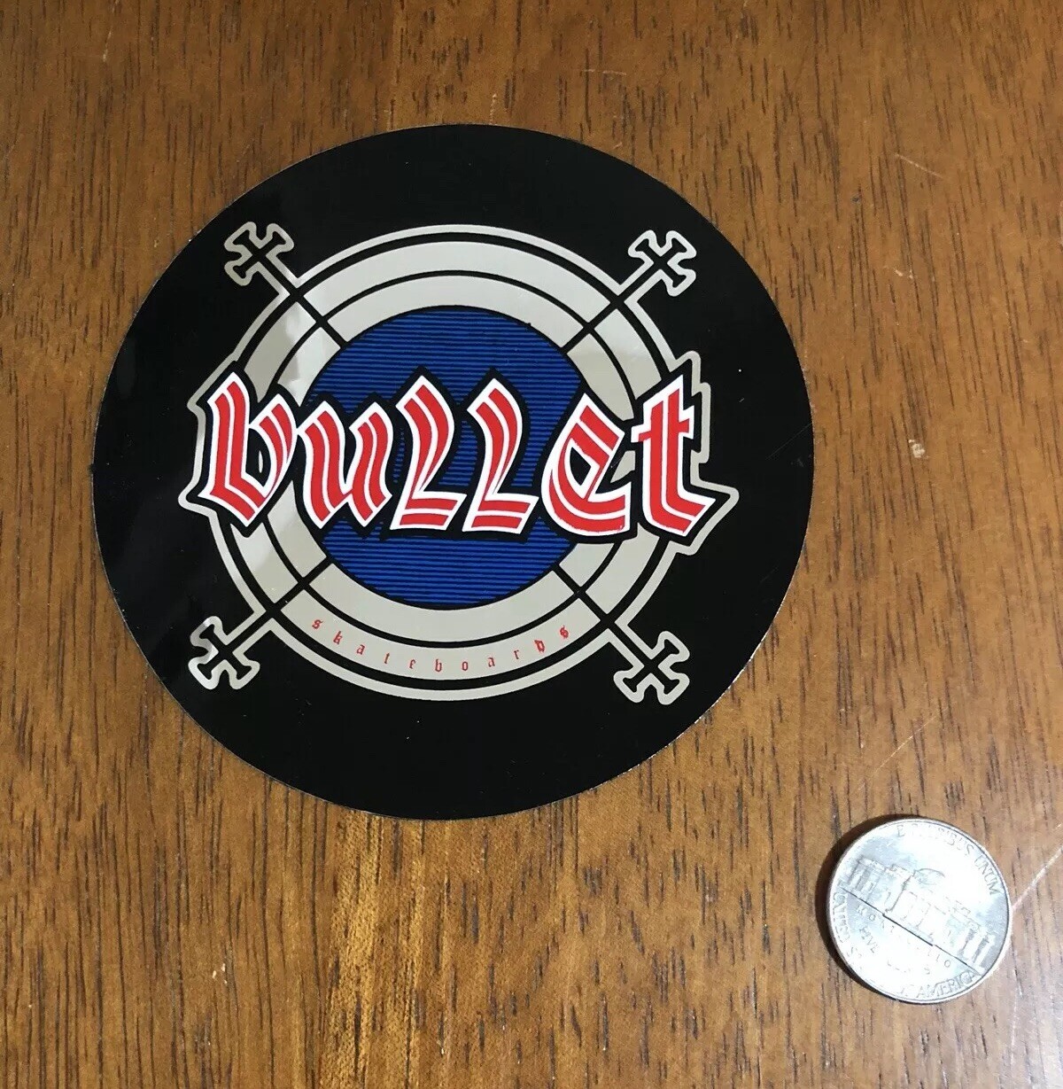 Vintage Santa Cruz Bullet Wheels Skateboard Sticker NOS 1987 | eBay