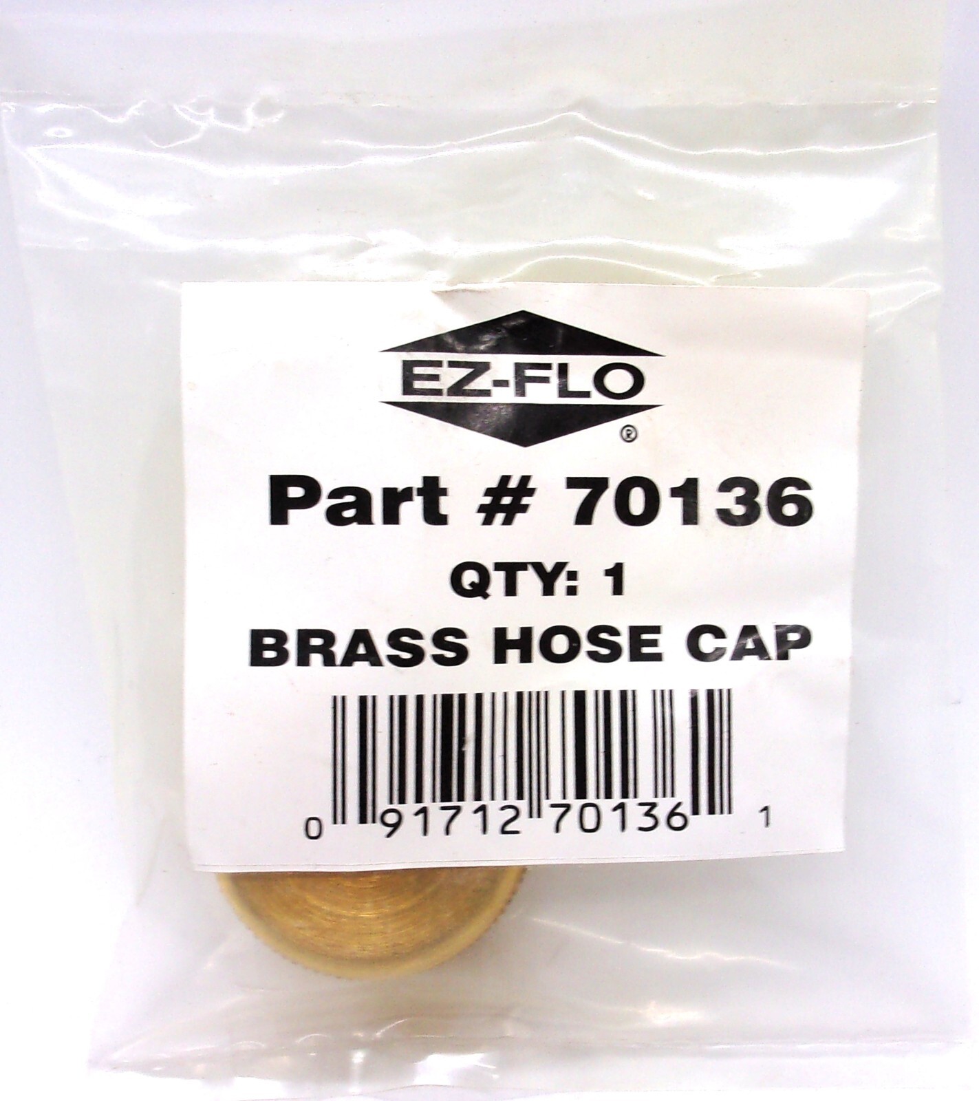 EZ-FLO Hose End Cap Brass 70136 for sale online | eBay