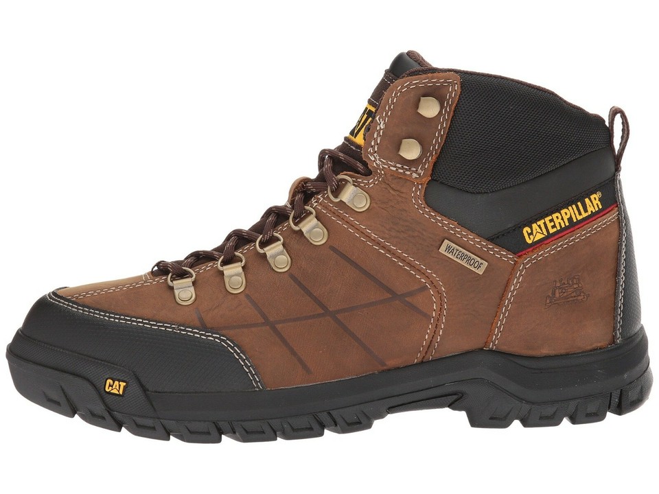 CAT THRESHOLD WP Waterproof SR Slip Resistant SOFT TOE Boot P74128 ...