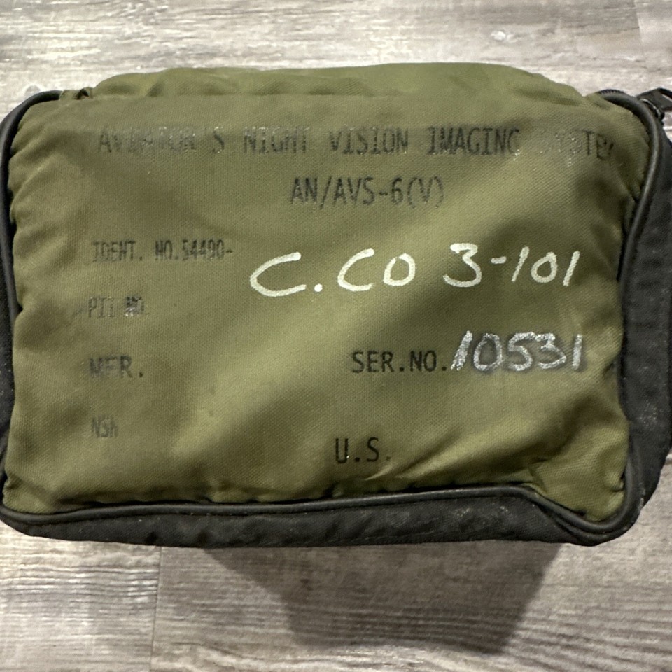 ANVIS-6 Army pouch for Night Vistion System, Surplus USGI GWOT | eBay
