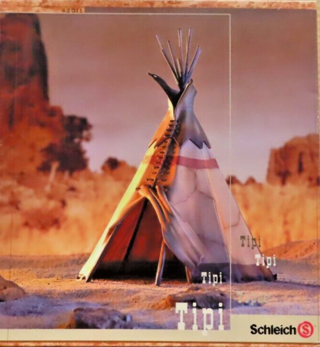 Schleich Wild West Tipi (42011) Teepee Model Germany | eBay