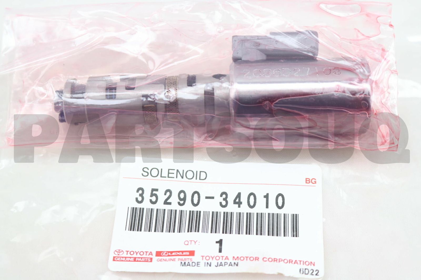 Toyota Solenoid Assy Line Pressure Control 35290-34010 3529034010 ...