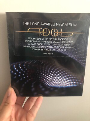 Tool Fear Inoculum 2019 Limited Collectors Edition CD Album HD Screen ...