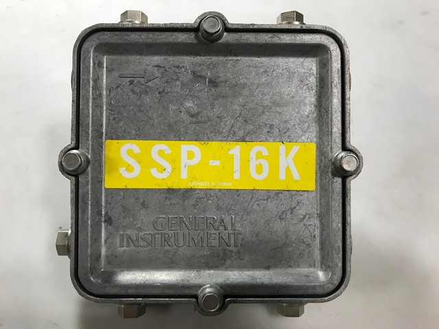 General Instrument Ssp-16k Line Equalizer 3 Coax Connectors for sale ...
