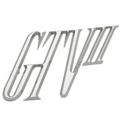 EMPI GTV II Billet Aluminum Decklid Emblem, Vw Bug Body Emblem | eBay