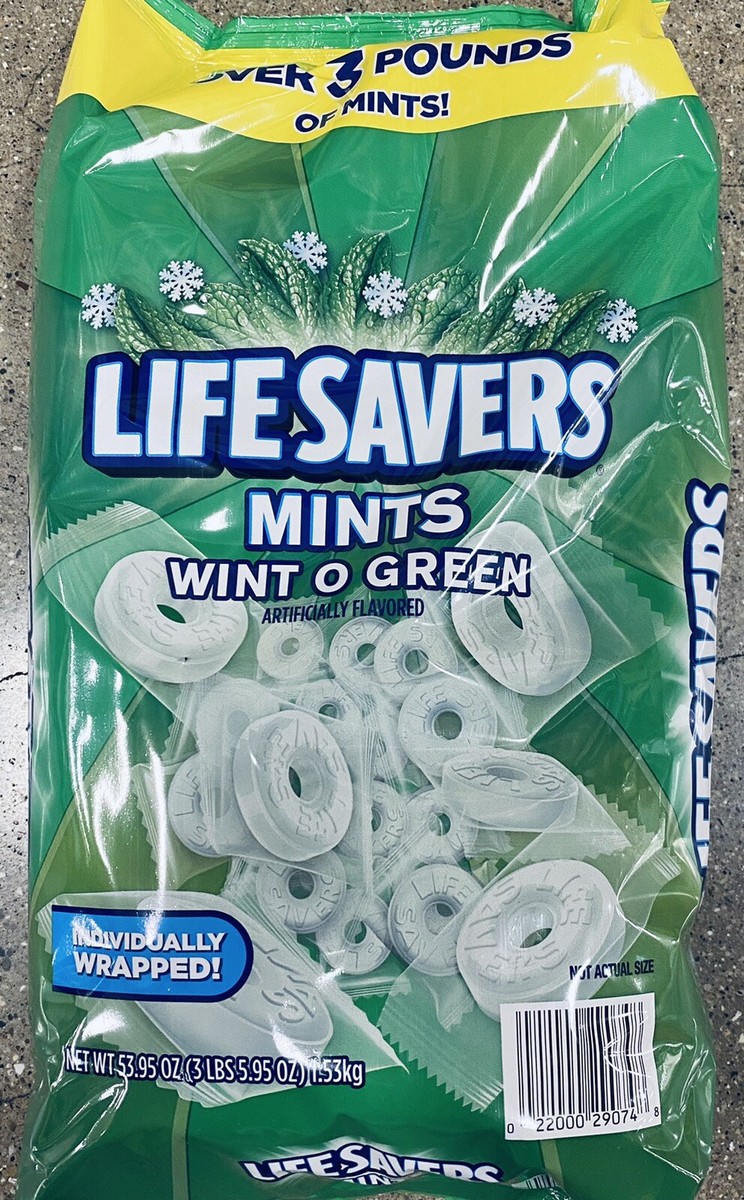 Salvavidas Wint O Green Amazon.com : Life Savers Wint O Green Mint