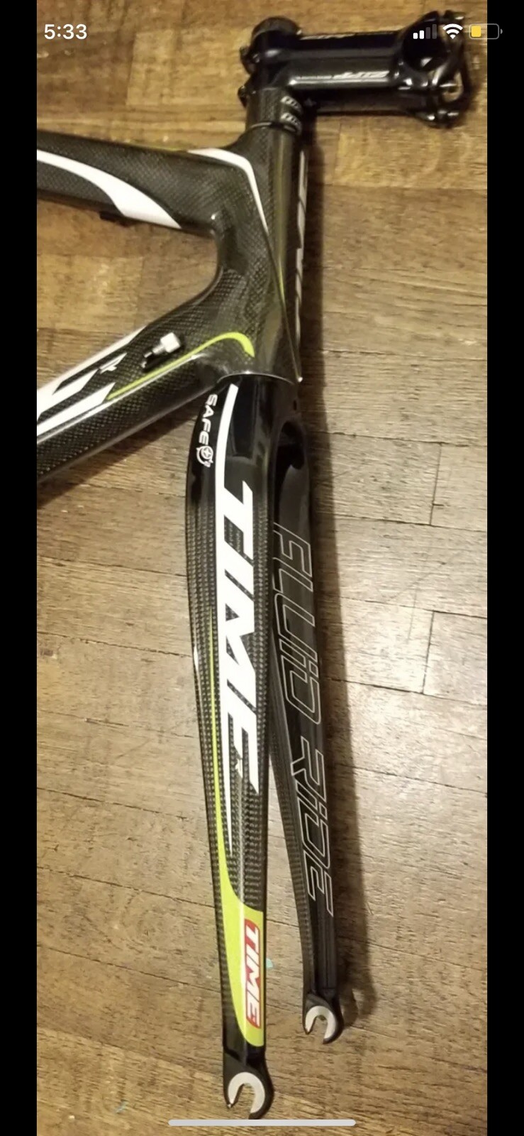 Time NXR Instinct Full Carbon Frameset 53cm Small Brand New | eBay